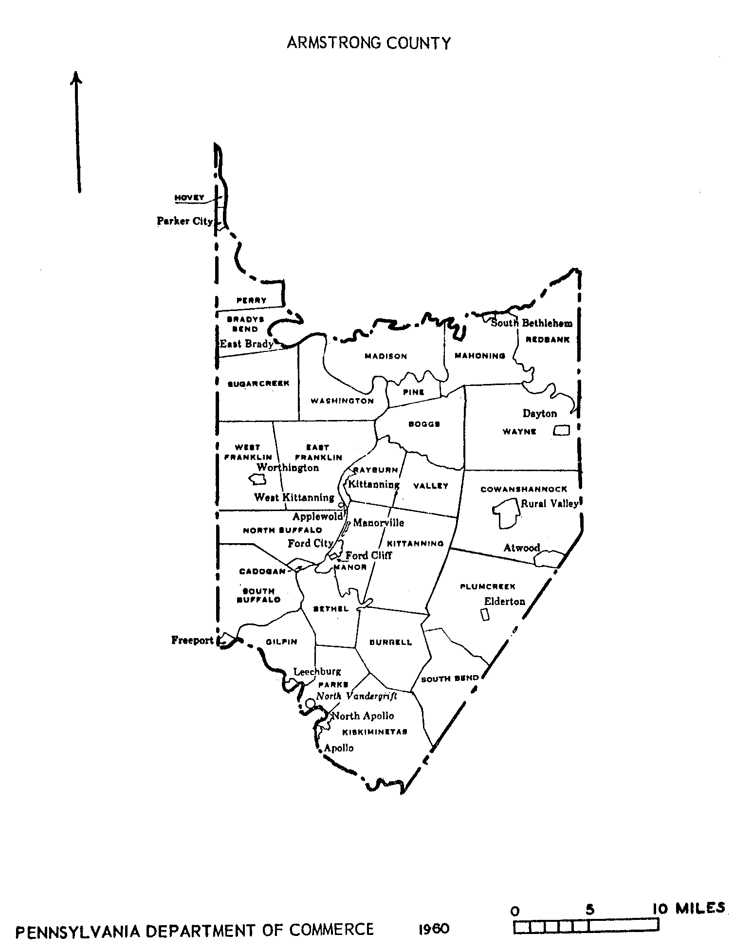 PA State Archives - Pennsylvania County Municipalities Map