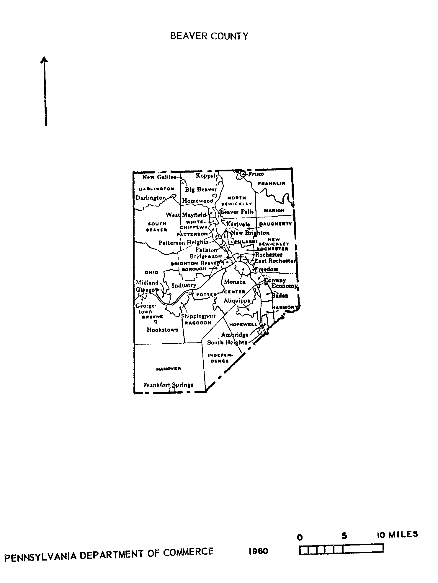 PA State Archives - Pennsylvania County Municipalities Map