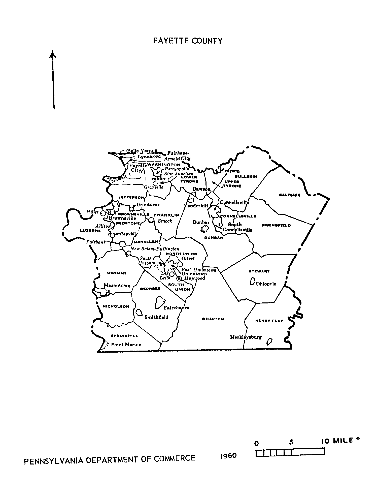 PA State Archives - Pennsylvania County Municipalities Map