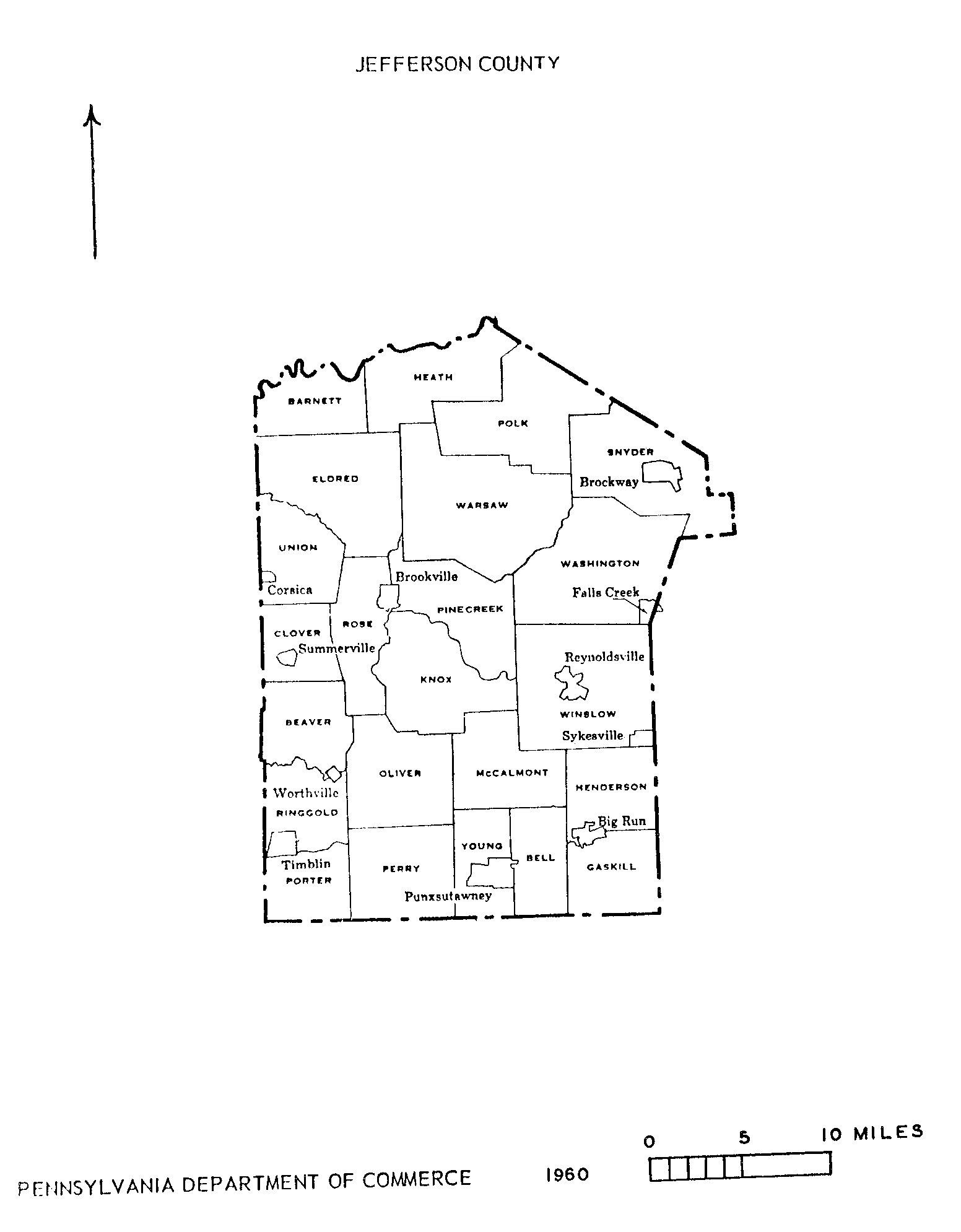 PA State Archives - Pennsylvania County Municipalities Map