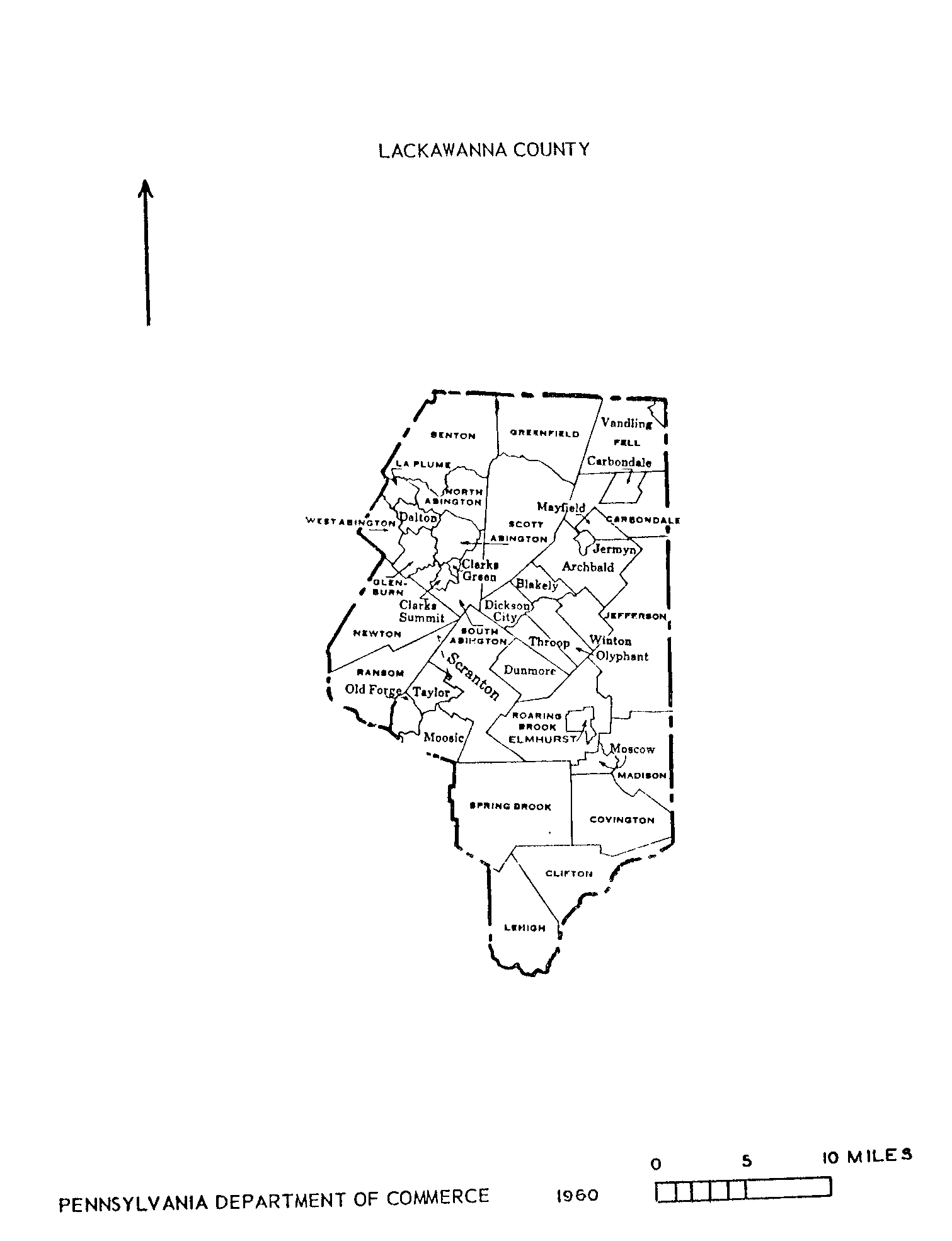 PA State Archives - Pennsylvania County Municipalities Map