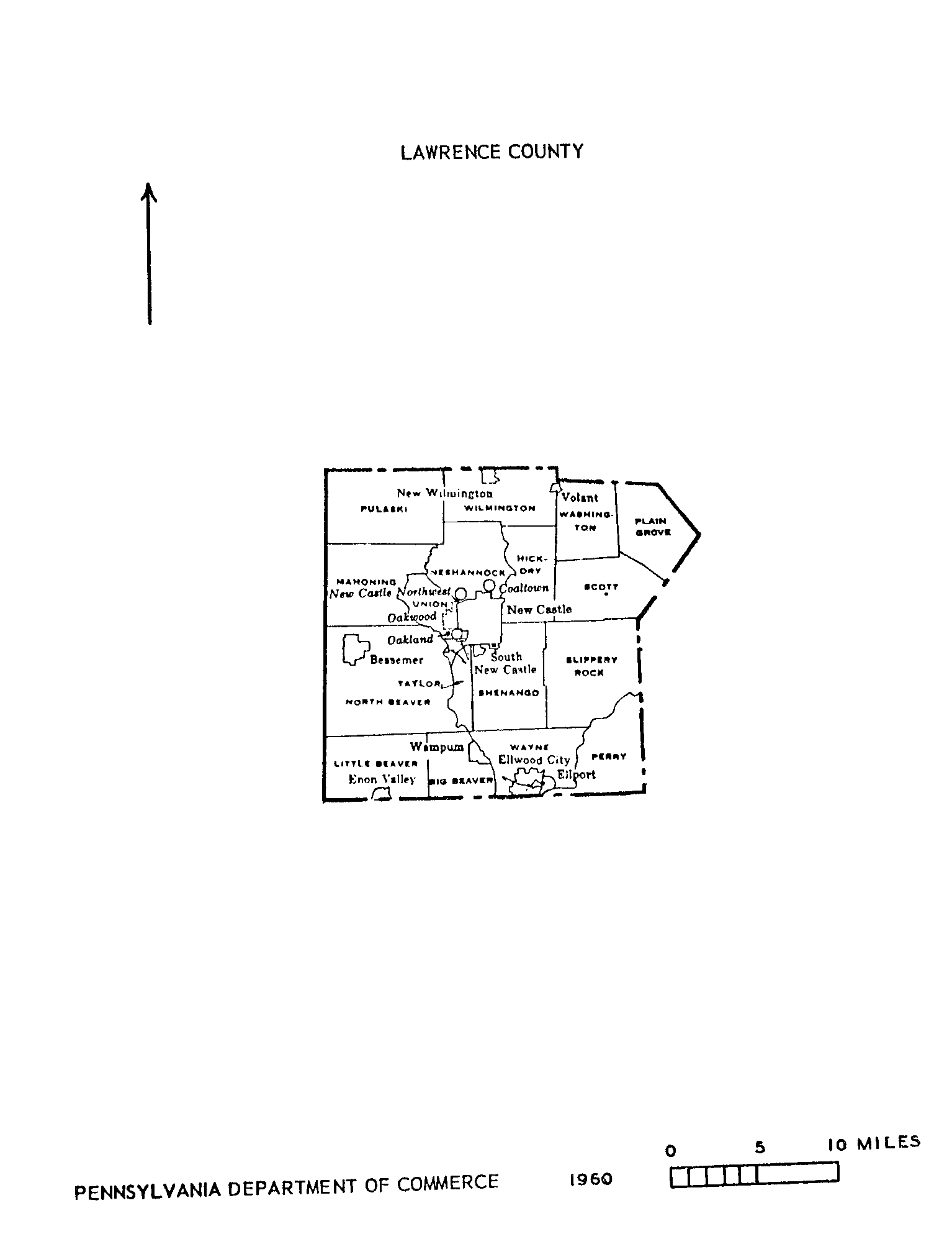 PA State Archives - Pennsylvania County Municipalities Map
