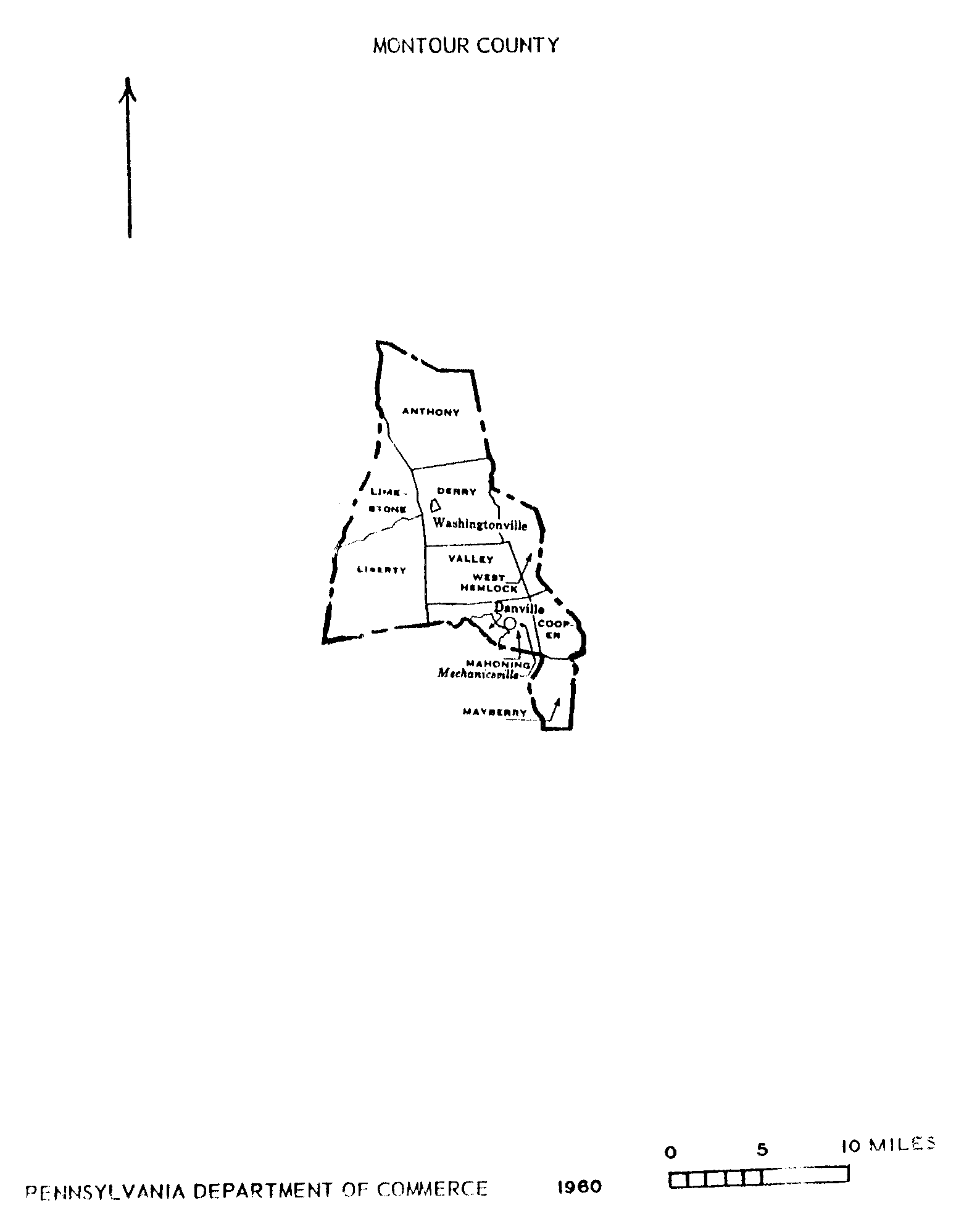PA State Archives - Pennsylvania County Municipalities Map