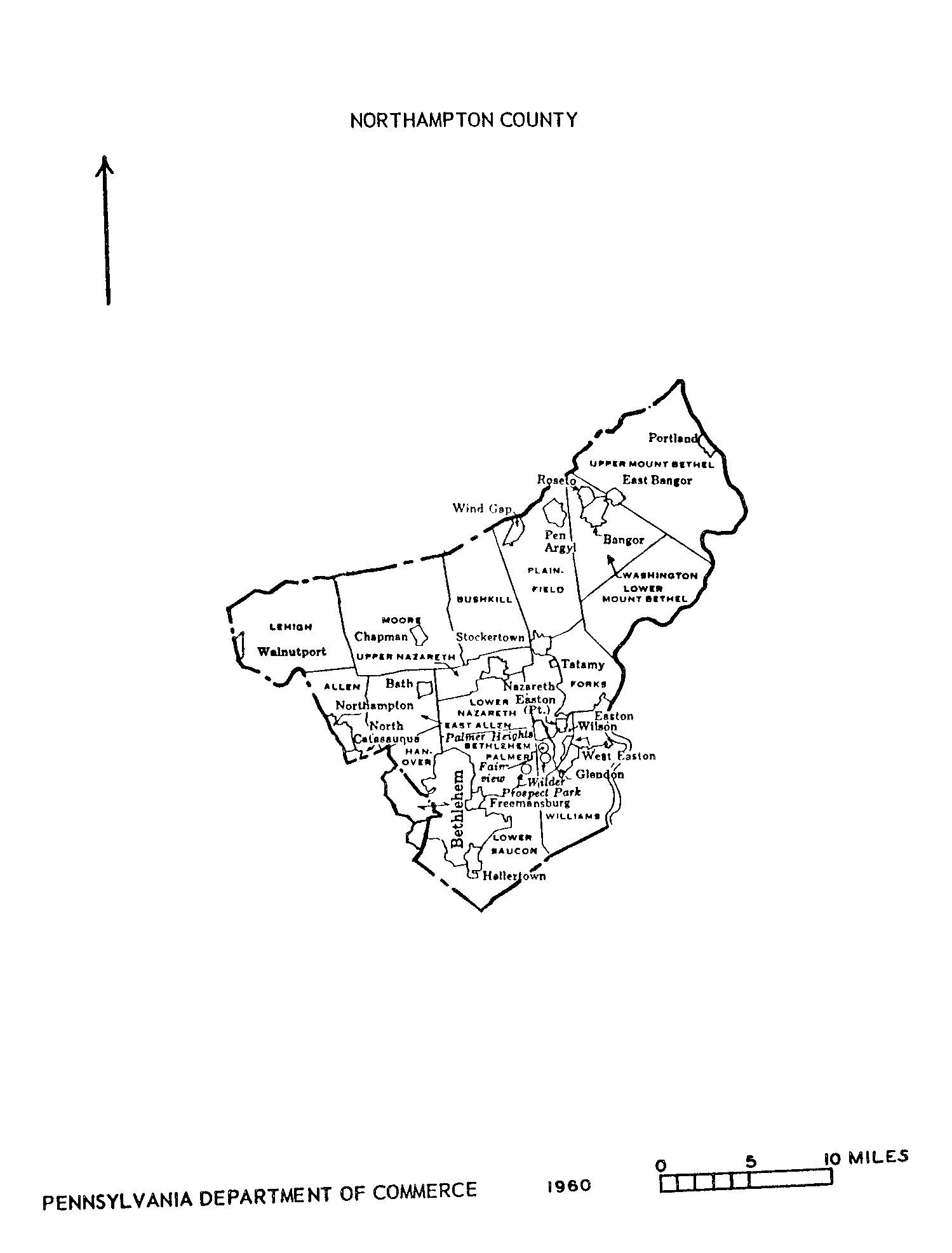 PA State Archives - Pennsylvania County Municipalities Map