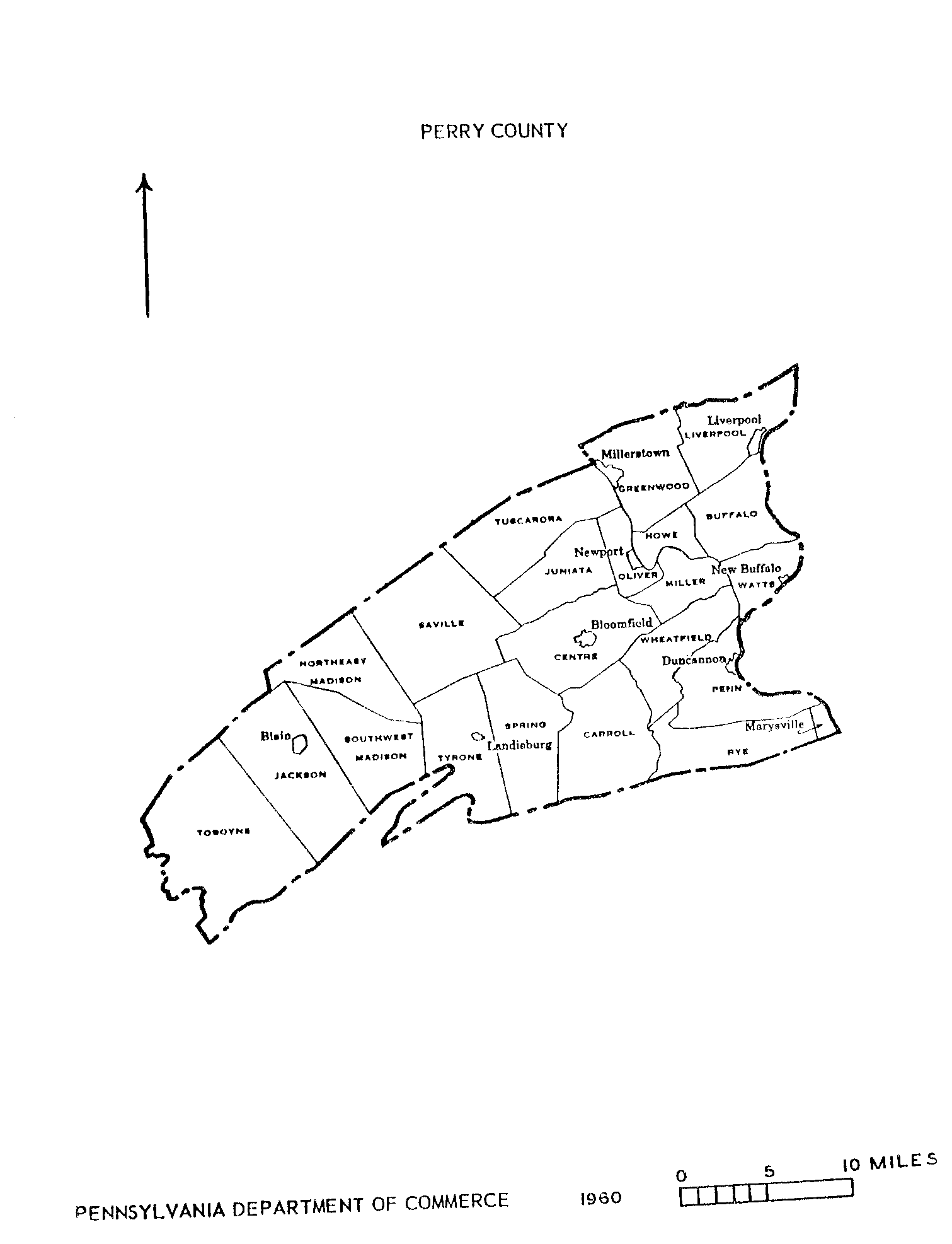 PA State Archives - Pennsylvania County Municipalities Map