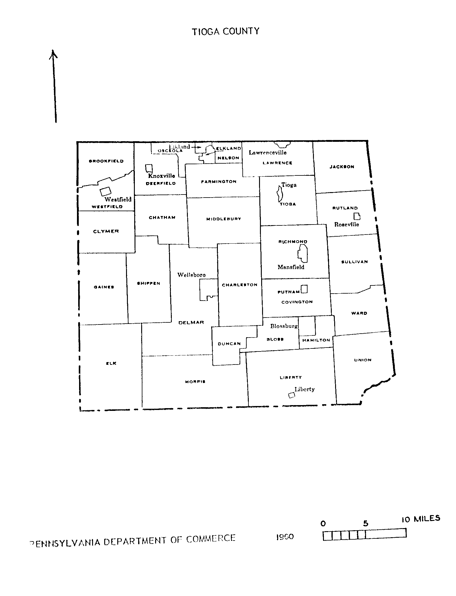 PA State Archives - Pennsylvania County Municipalities Map