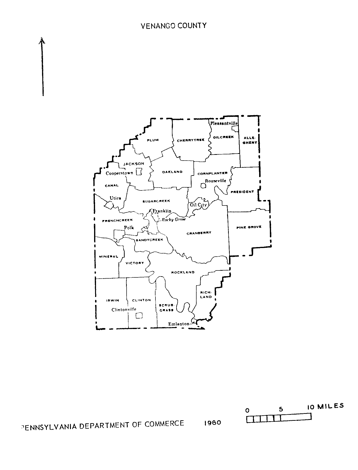 PA State Archives - Pennsylvania County Municipalities Map