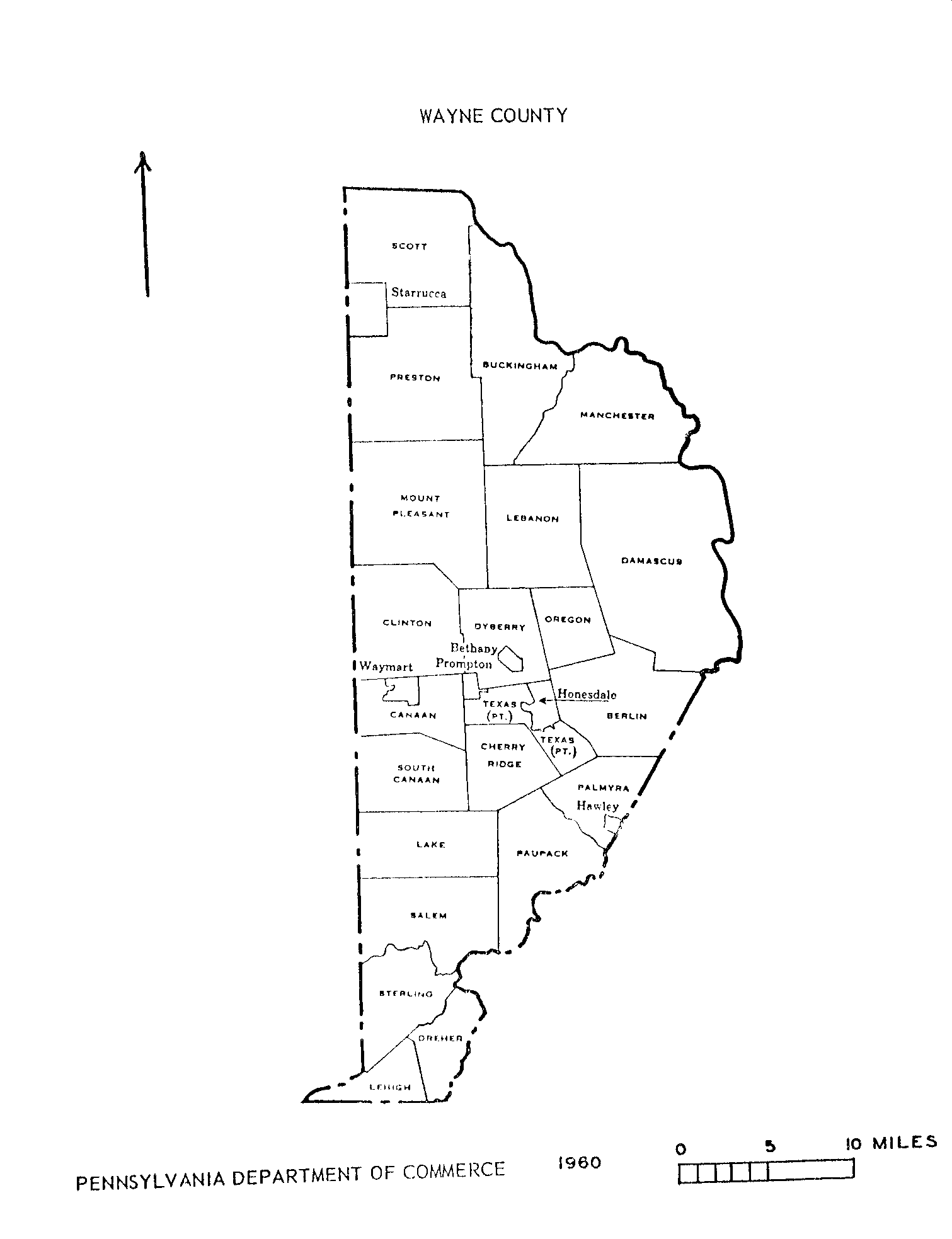 PA State Archives - Pennsylvania County Municipalities Map