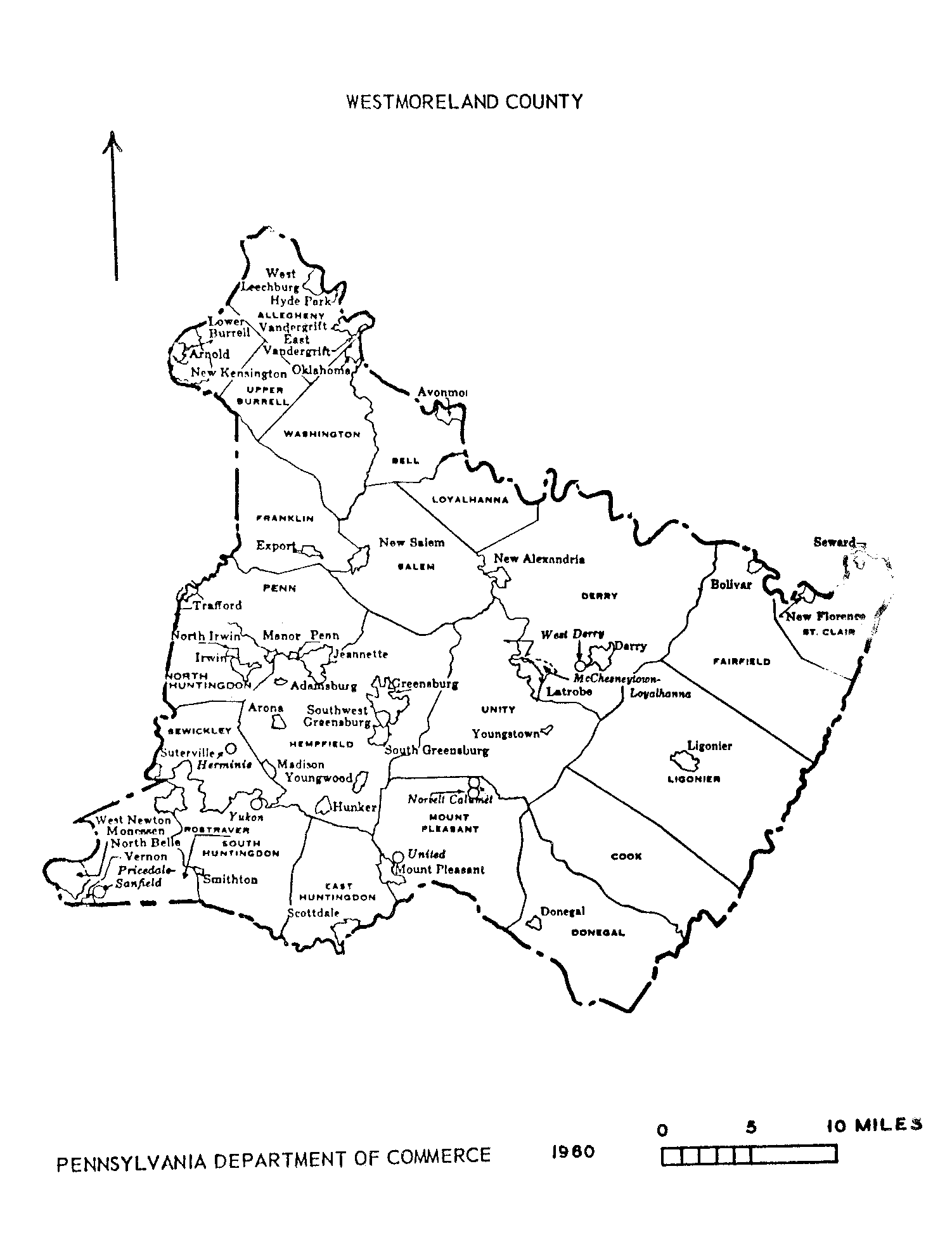 PA State Archives - Pennsylvania County Municipalities Map